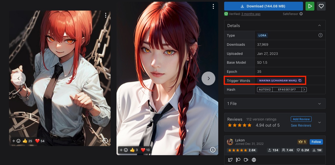 AUTOMATIC1111版Stable Diffusion Web UIでLoRAを使う方法 | SE Republic